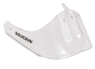 Vaughn VTG 2200 Pro Lexan Throat Protector (Clear) – Goalie Heaven
